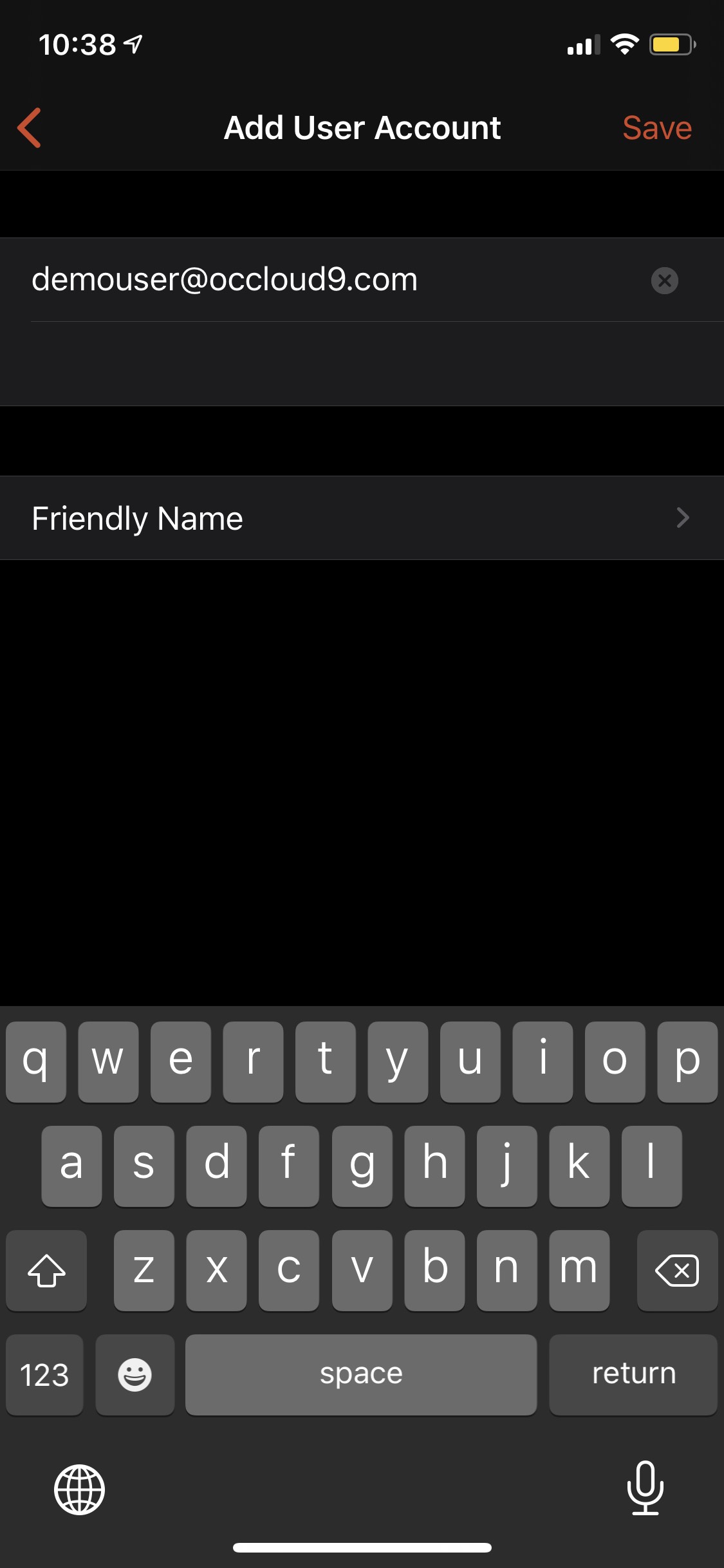 iOS Client Setup - OC Cloud9